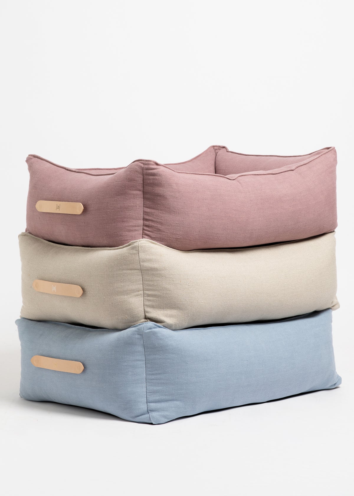 Pure Linen Dog Bed — Edward | Luxury Dog Bed | Washable Cover ...